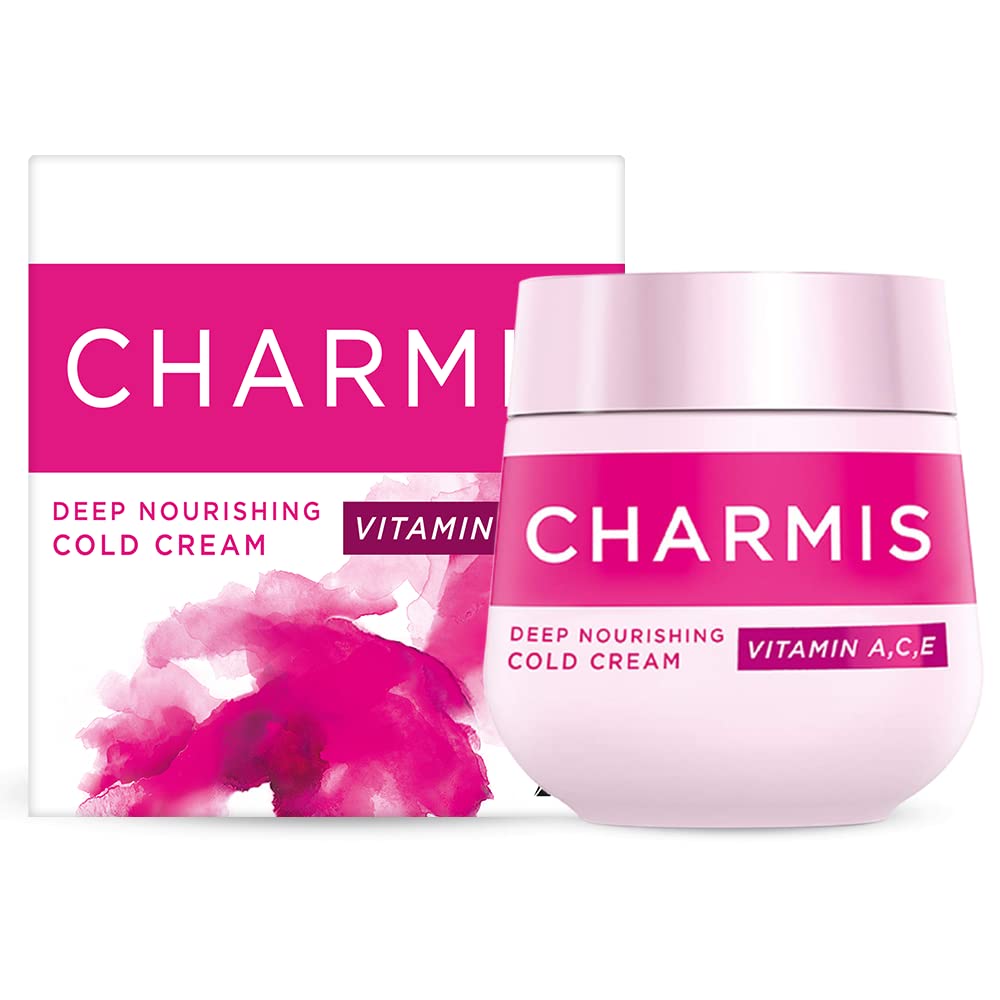 4x Charmis Deep Nourishing Cold Cream, Face Cream With Vitamin C, A an ...